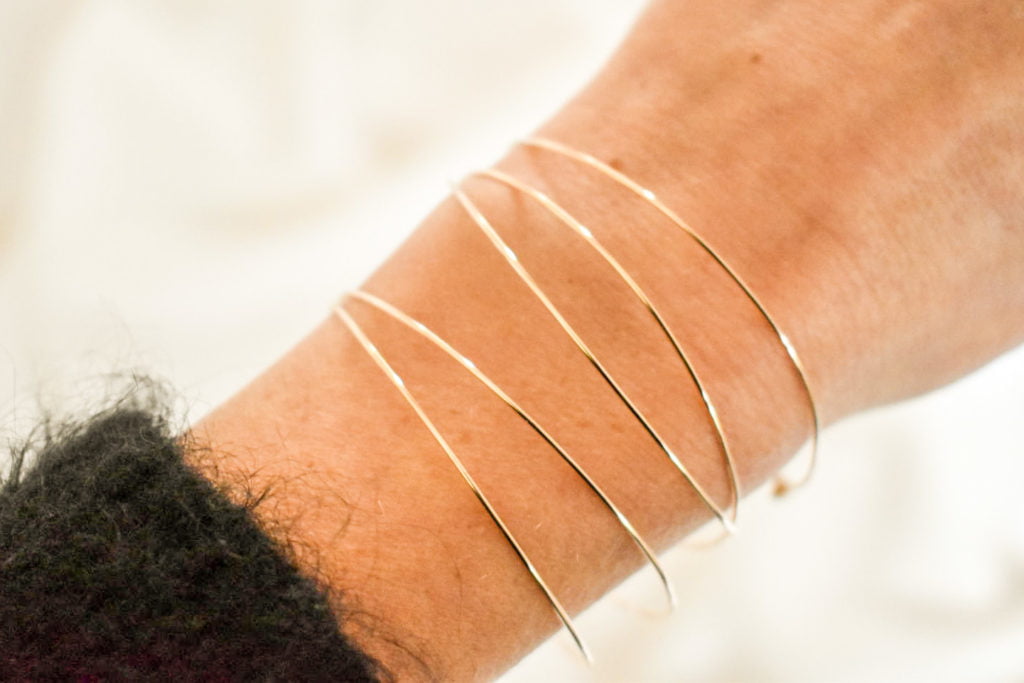 Bracelets joncs en or à votre taille - Joncs Fins - Tango Charly Bracelets joncs en or à votre taille - Joncs Fins - Tango Charly